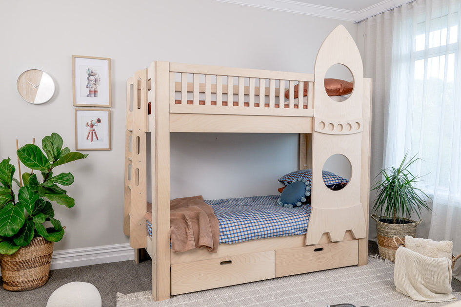 Rocket Bunk Bed | Magic of wood NZ bunk beds