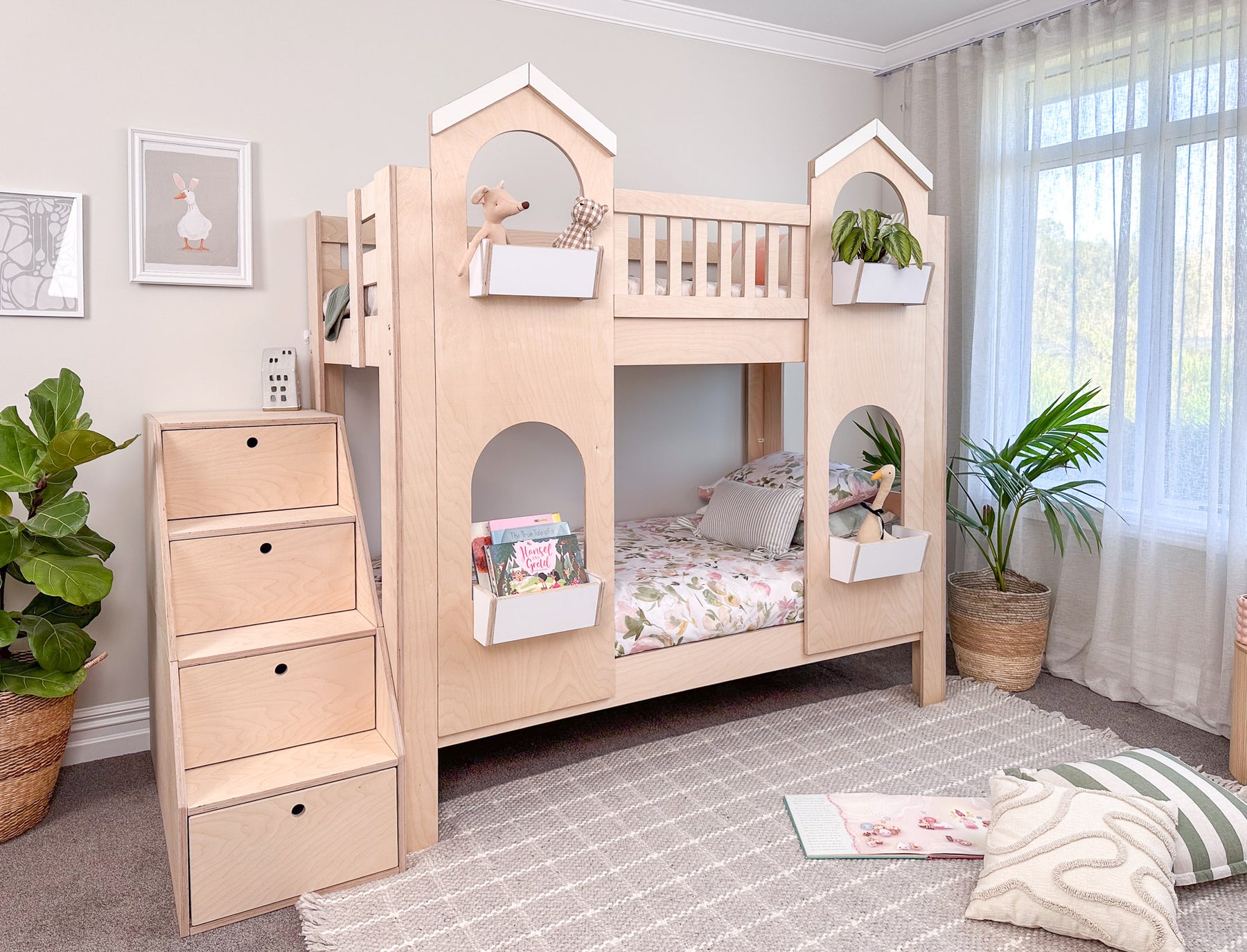 Townhouse Bunk Bed | Magic of wood NZ bunk beds