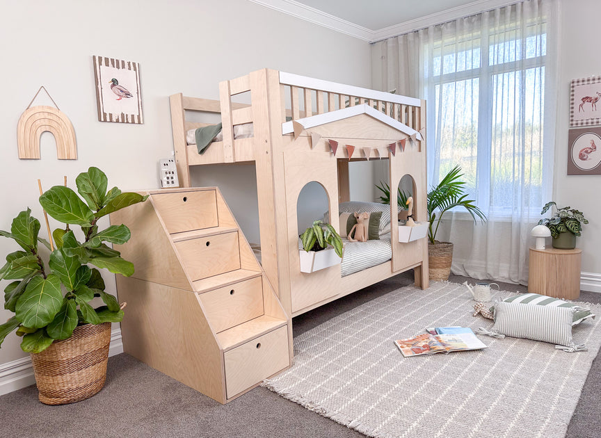 Cottage Bunk Bed | Magic of wood NZ bunk beds