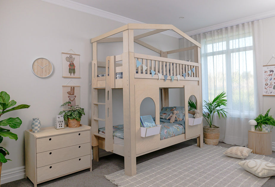 Skyhouse bunk bed | Magic of wood NZ bunk beds