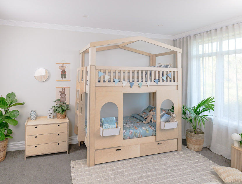 Skyhouse bunk bed | Magic of wood NZ bunk beds