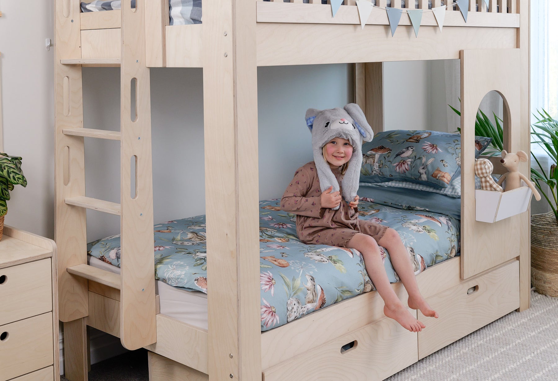 Bunk beds Birch PLY – Magic of wood NZ