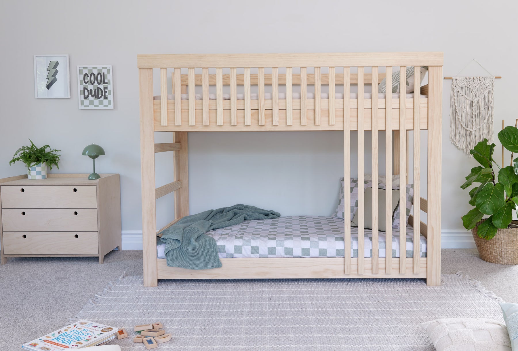 Scandinavia LOW Bunk Bed | Magic of wood NZ bunk beds