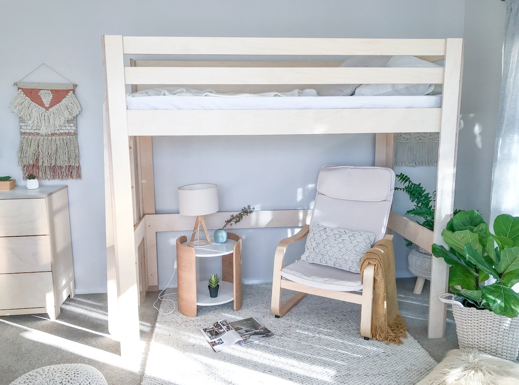 Shop Classic Loft bed | Magic of wood NZ bunk beds NZ kid...