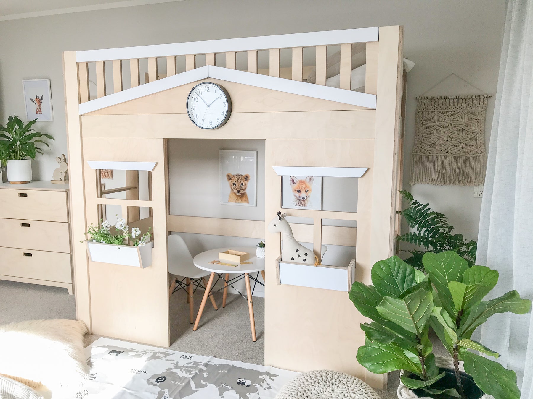 Cottage Loft bed – Magic of wood NZ