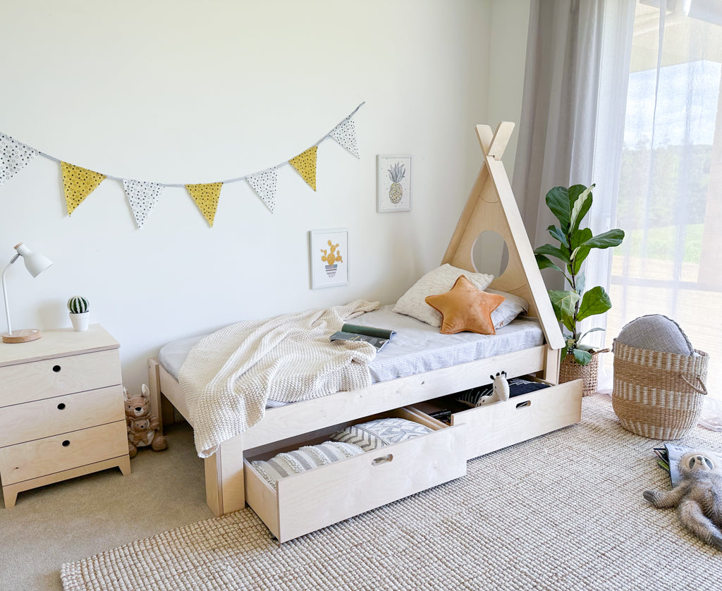 Teepee bed – Magic of wood NZ