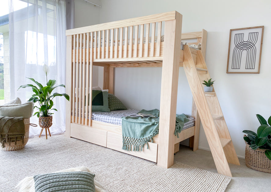 Scandinavia bunk bed PINE – Magic of wood NZ