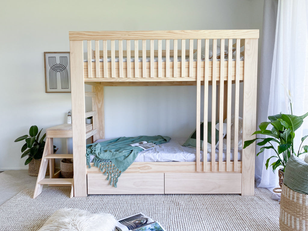 Scandinavia bunk bed PINE – Magic of wood NZ