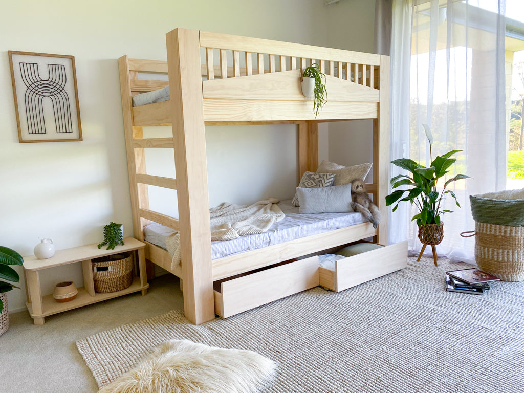 Cozy bunk bed PINE – Magic of wood NZ