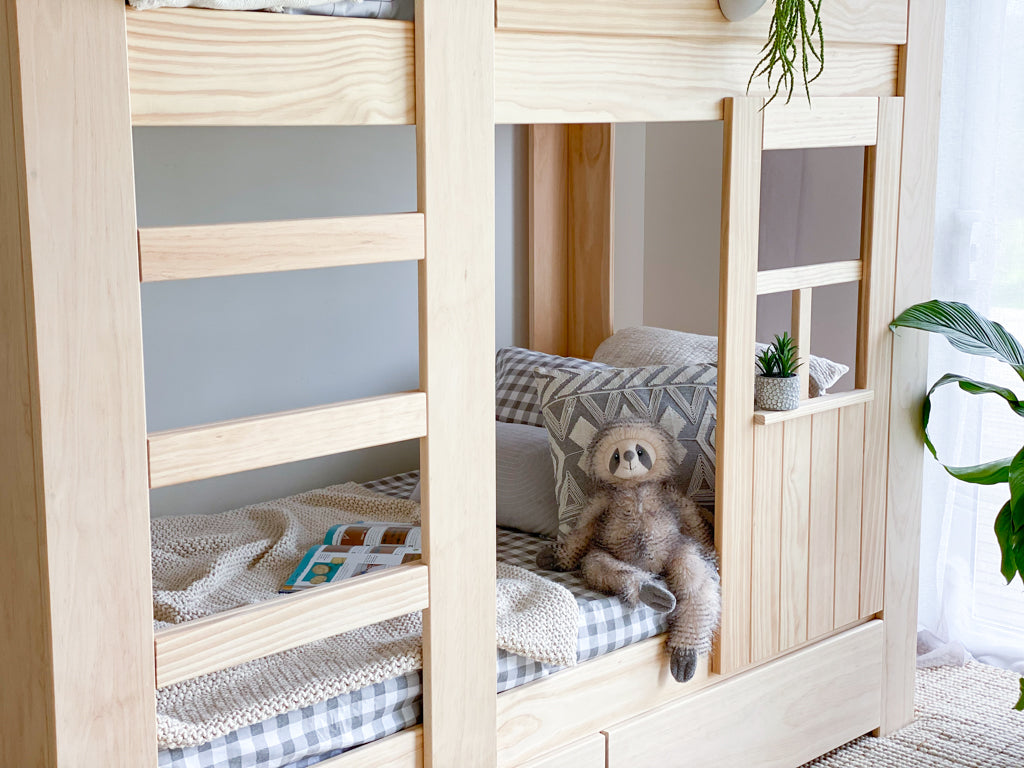 Country bunk bed PINE – Magic of wood NZ