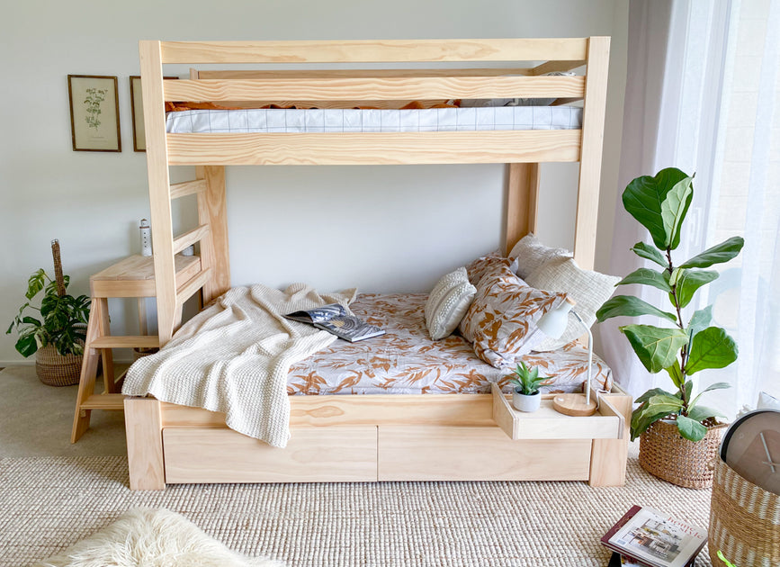 Family Classic bunk bed PINE – Magic of wood NZ