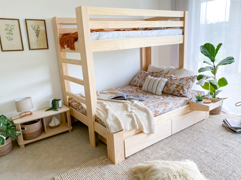 Family Classic bunk bed PINE – Magic of wood NZ