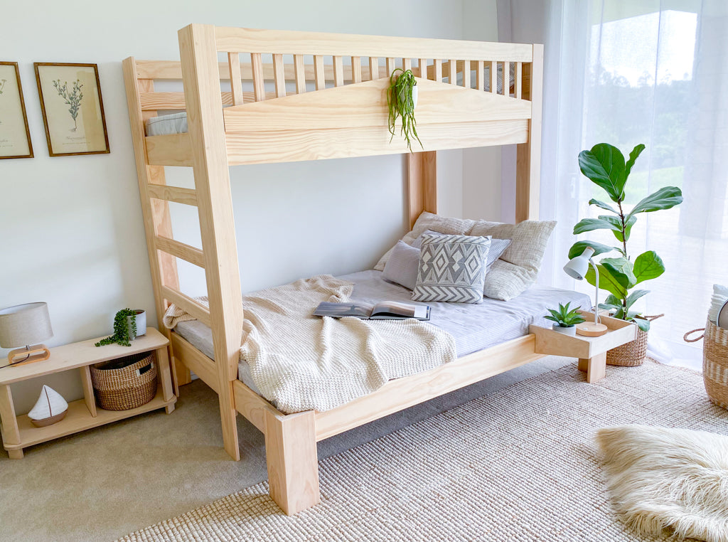 Family Cozy bunk bed PINE – Magic of wood NZ