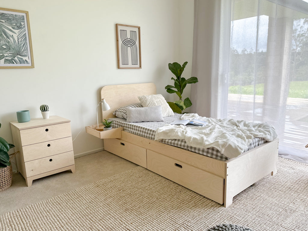 Solid Bed – Magic of wood NZ