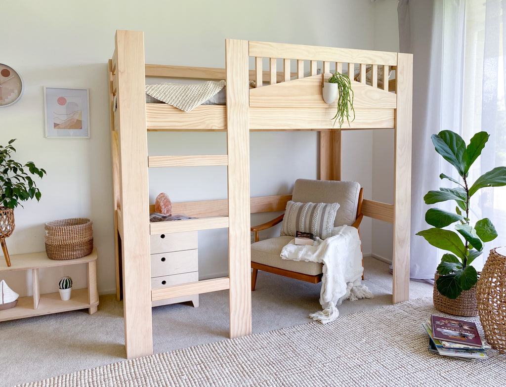 Loft beds PINE – Magic of wood NZ