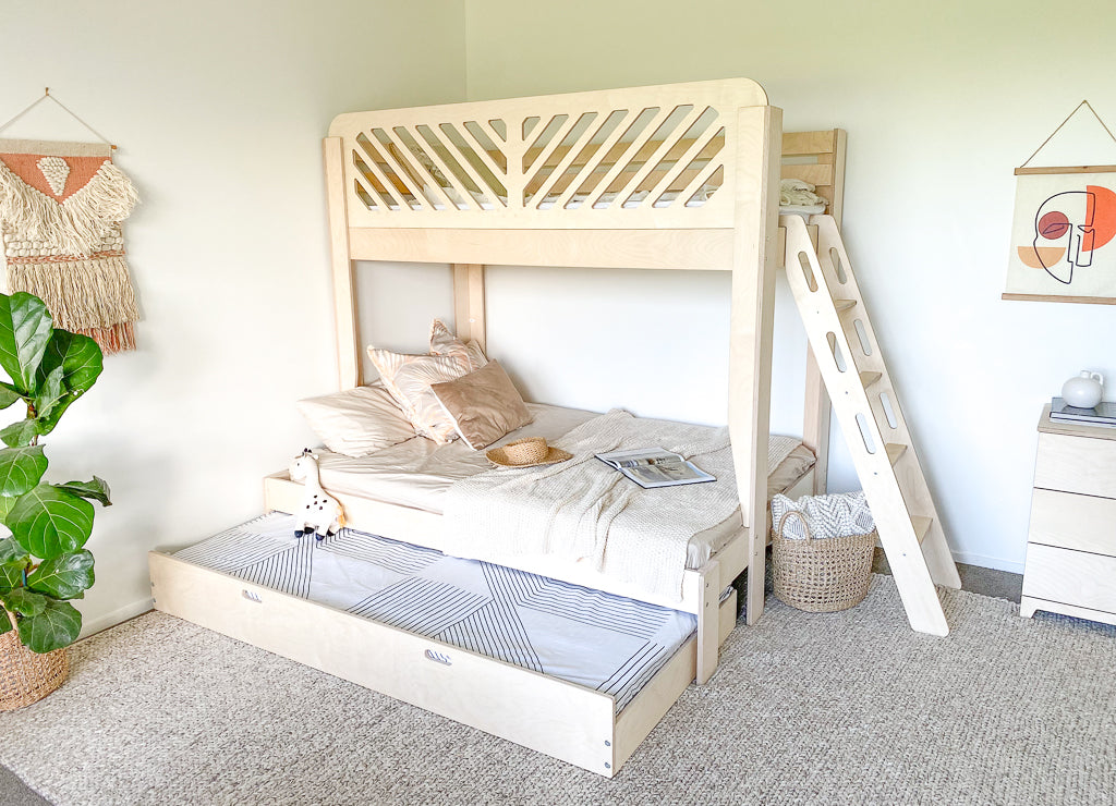 Family Boho bunk bed – Magic of wood NZ