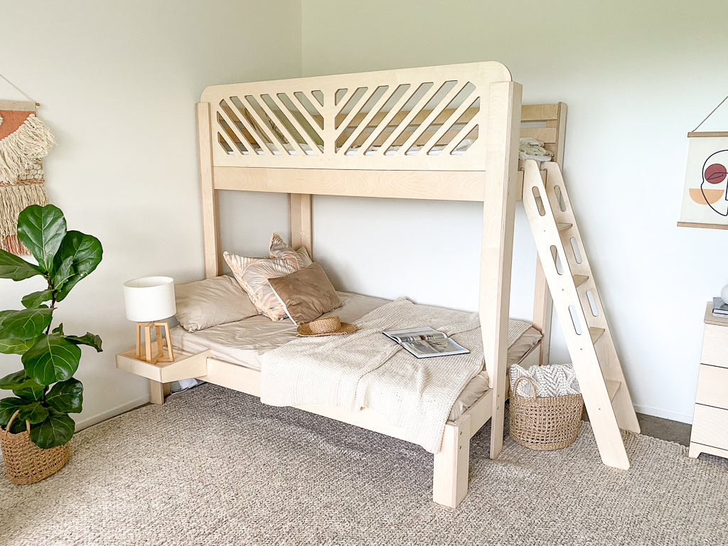 Family Boho bunk bed – Magic of wood NZ